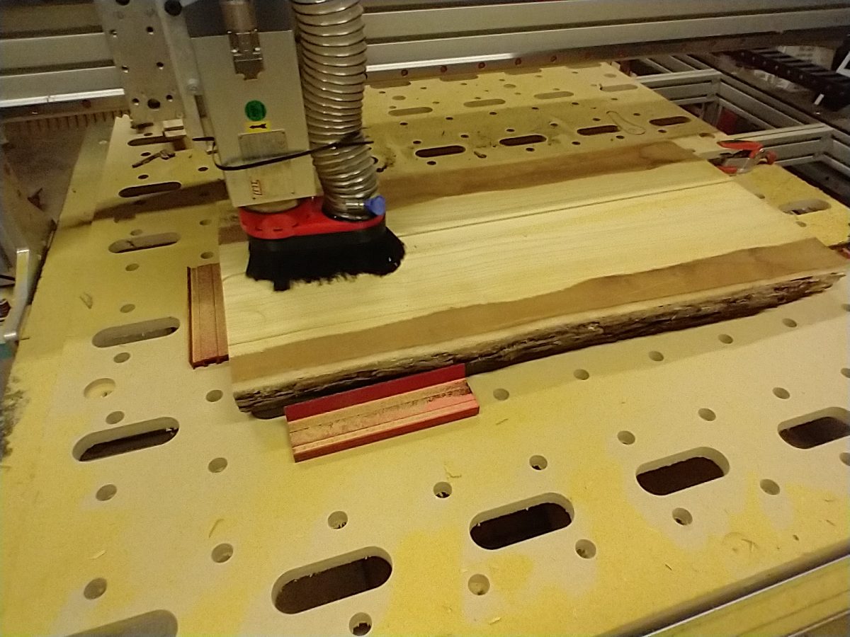 Flattening A Mulberry Slab – Knotty Wood . Work